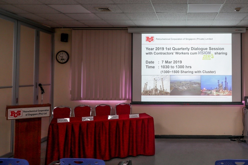 Jurong Island Vision Zero Cluster’s Learning Journey